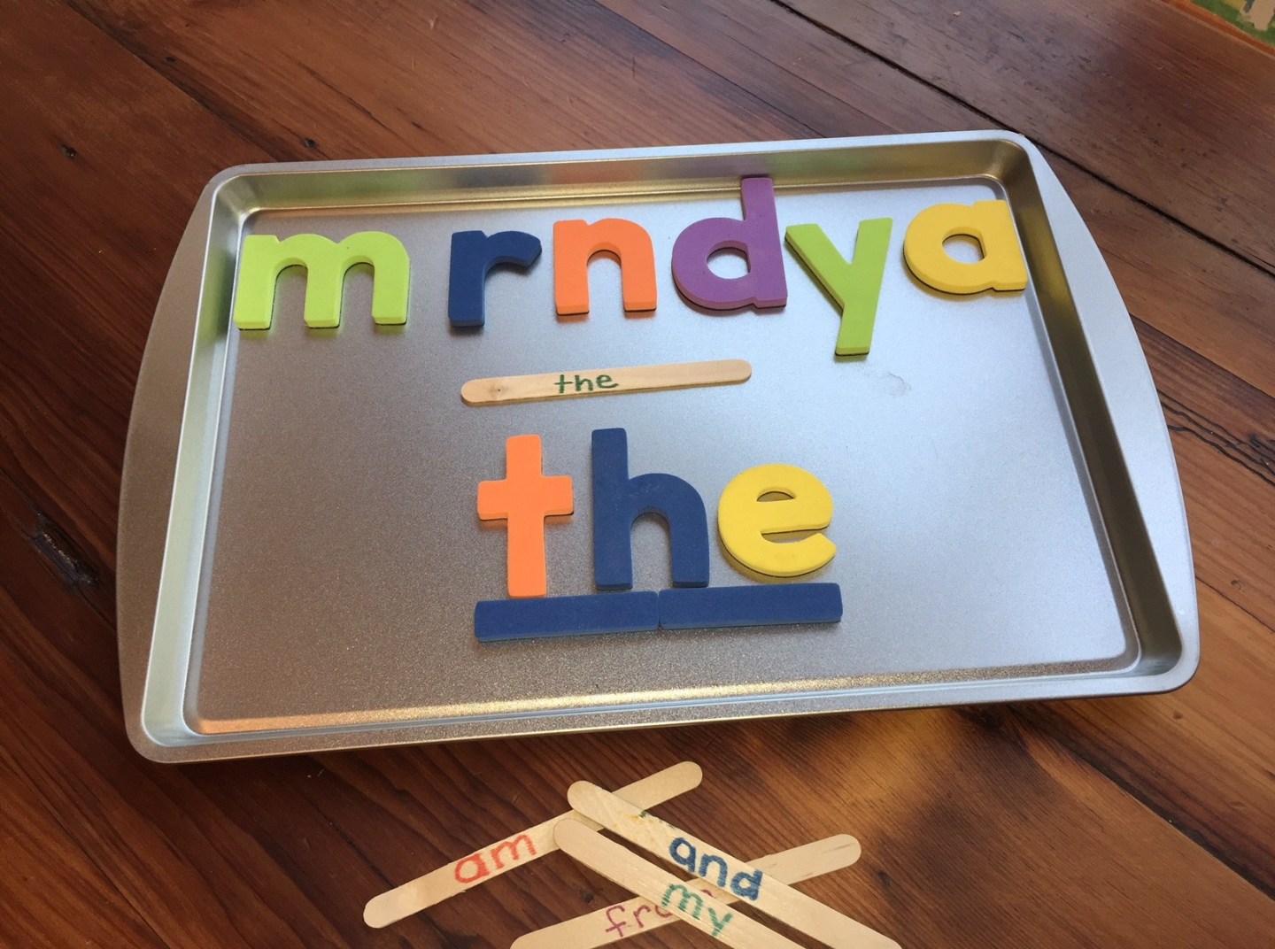 No More Flashcards ~ Cookie Sheet Sight Words – Littlest Bookworms