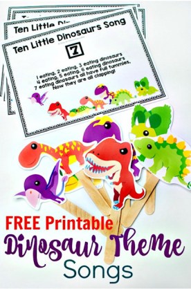 Dinosaur Learning Activities For Preschool – Littlest Bookworms